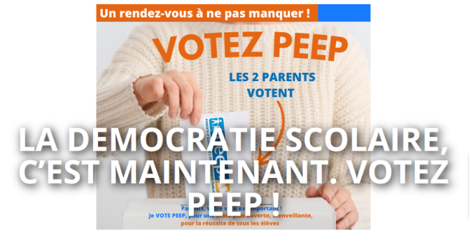 Le 11 octobre prochain, le conseil local PEEP de la cité lacassagne ...